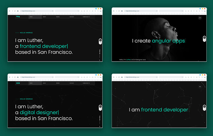 BOB Portfolio Angular Templates And Angular Landing Pages